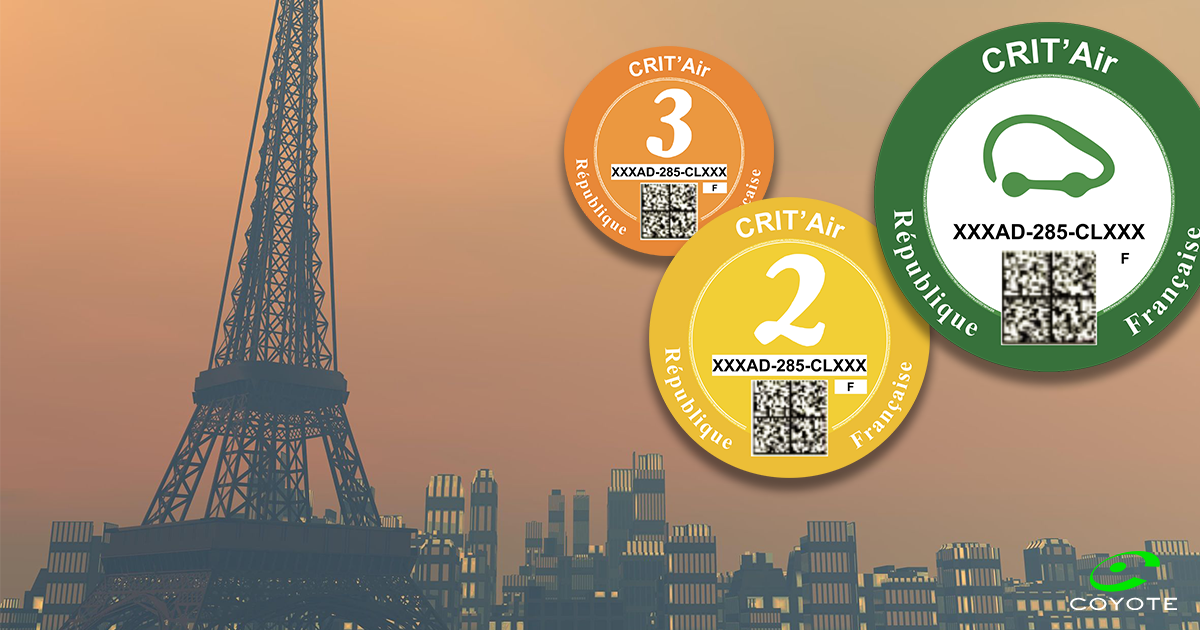 Vignette Crit'Air : Comment ça marche et où acheter la vignette en France
